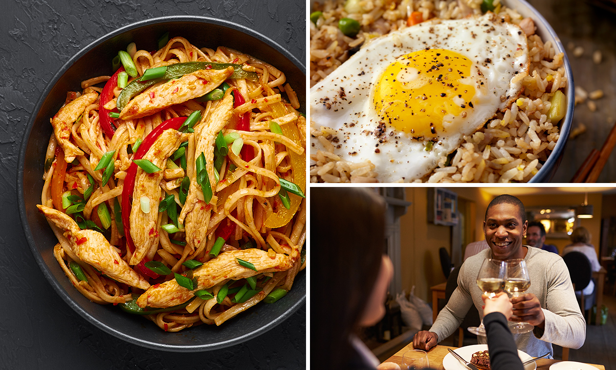 Effe Anders Steenbergen, Surinaamse maaltijd naar keuze + drankje om af ...