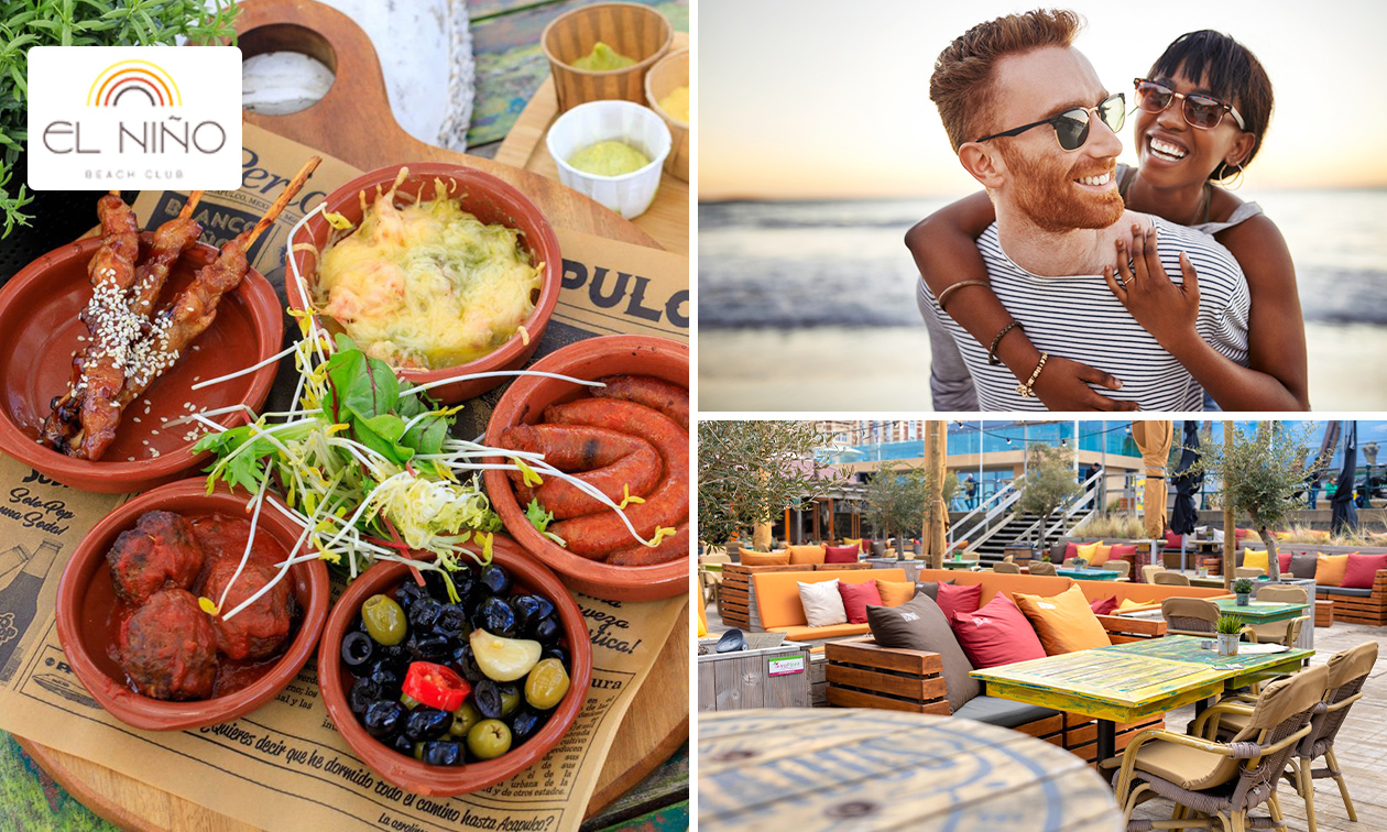 El Niño Beach Club, Tapasarrangement voor 2 personen bij El Niño bespaar 57% in Den Haag via FC ...