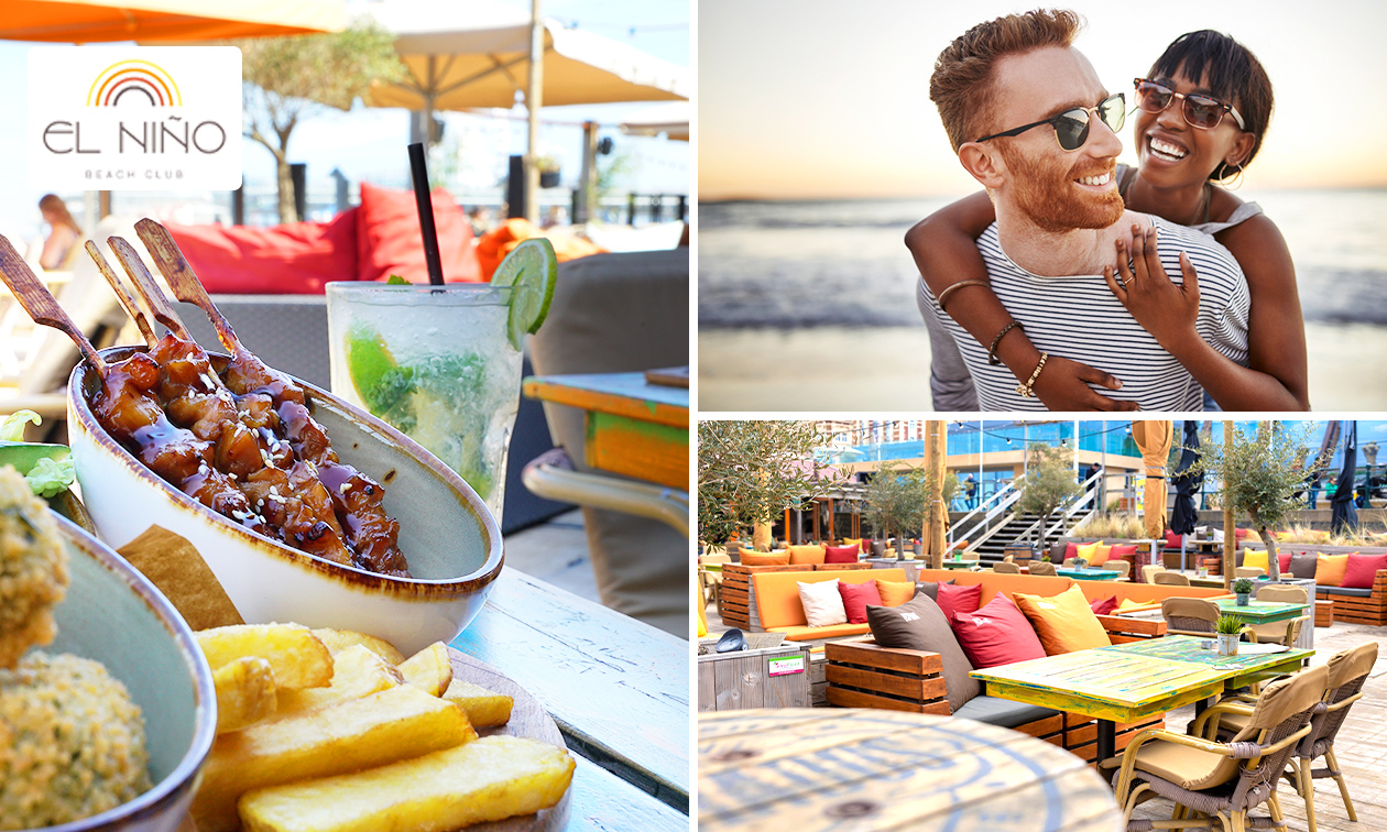 El Niño Beach Club, Tapasarrangement voor 2 personen bij El Niño save ...