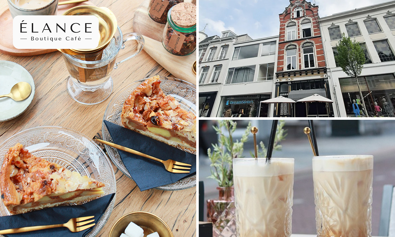 Élance Boutique Café, Drankje + warm appelgebak bij Élance Boutique ...