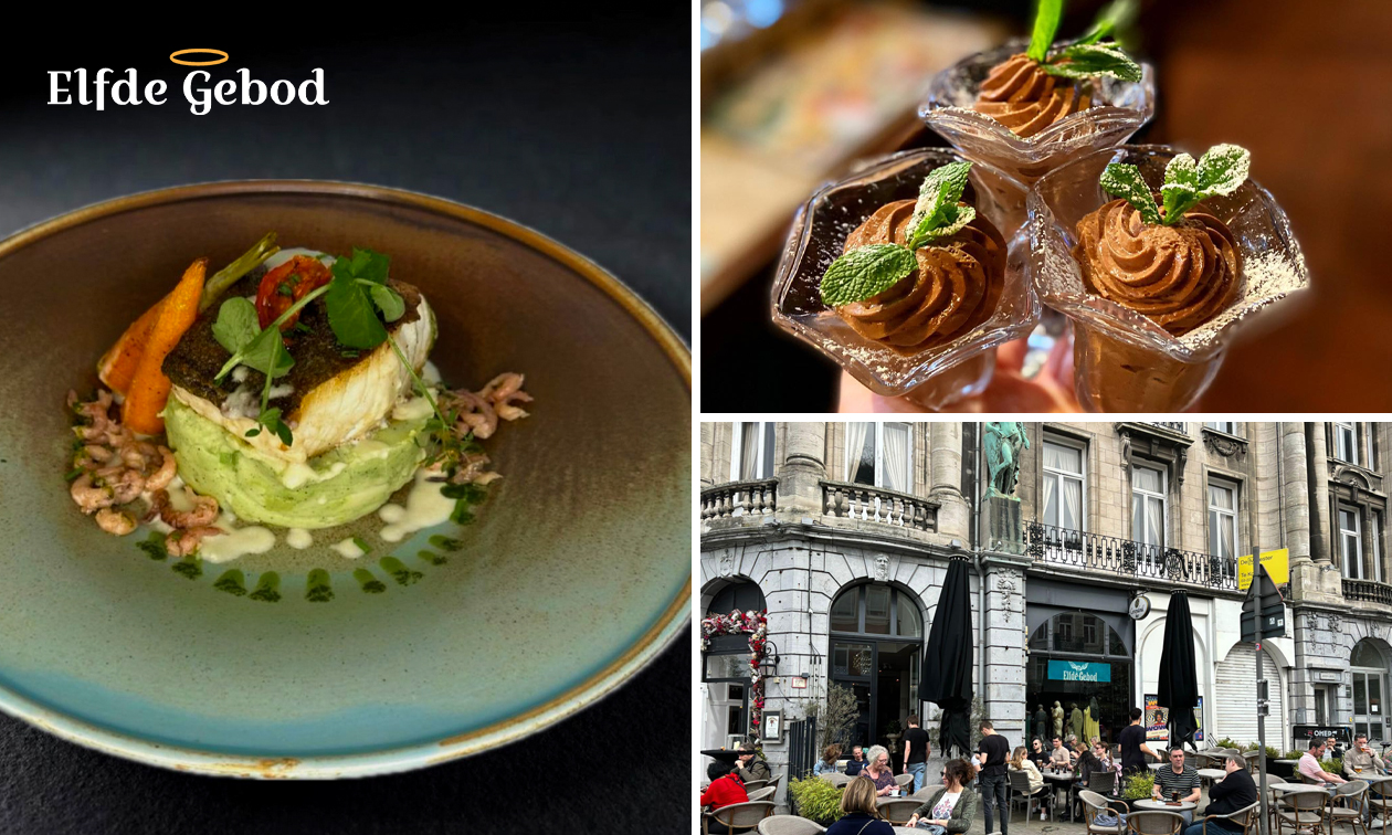 Elfde Gebod Riverside, 3-gangenlunch of -diner à la carte in hartje ...