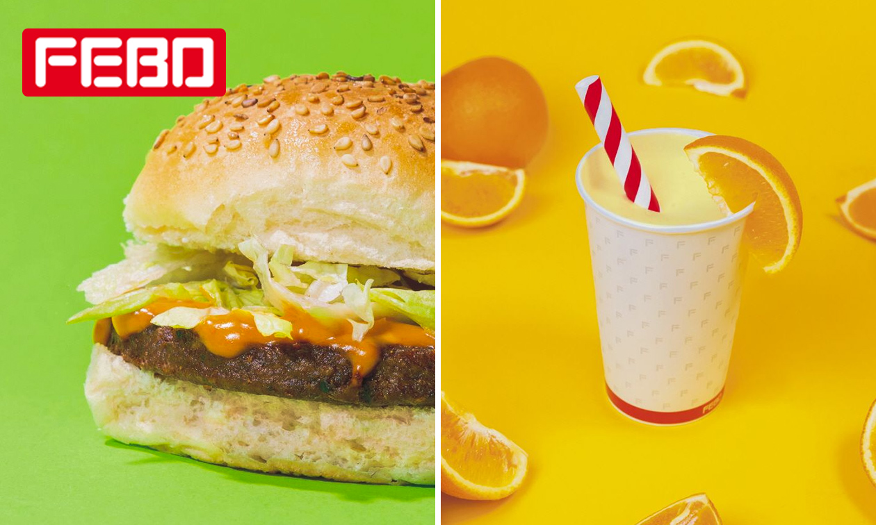 FEBO, Burger + milkshake bij FEBO Tilburg (evt. afhalen) bespaar 47% in ...