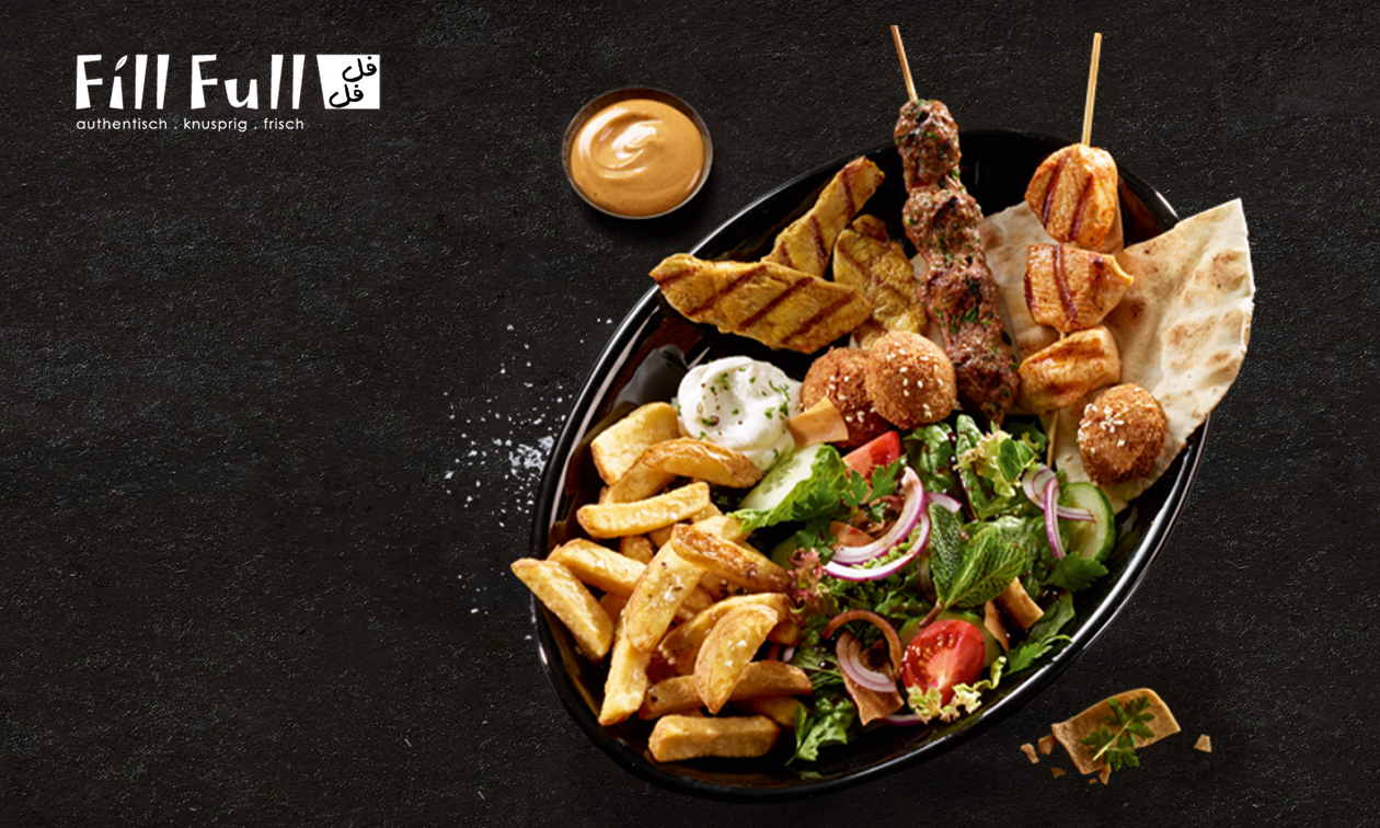 Fill Full Köln, Falafel, Schawarma oder Fill Full Teller im City-Center ...