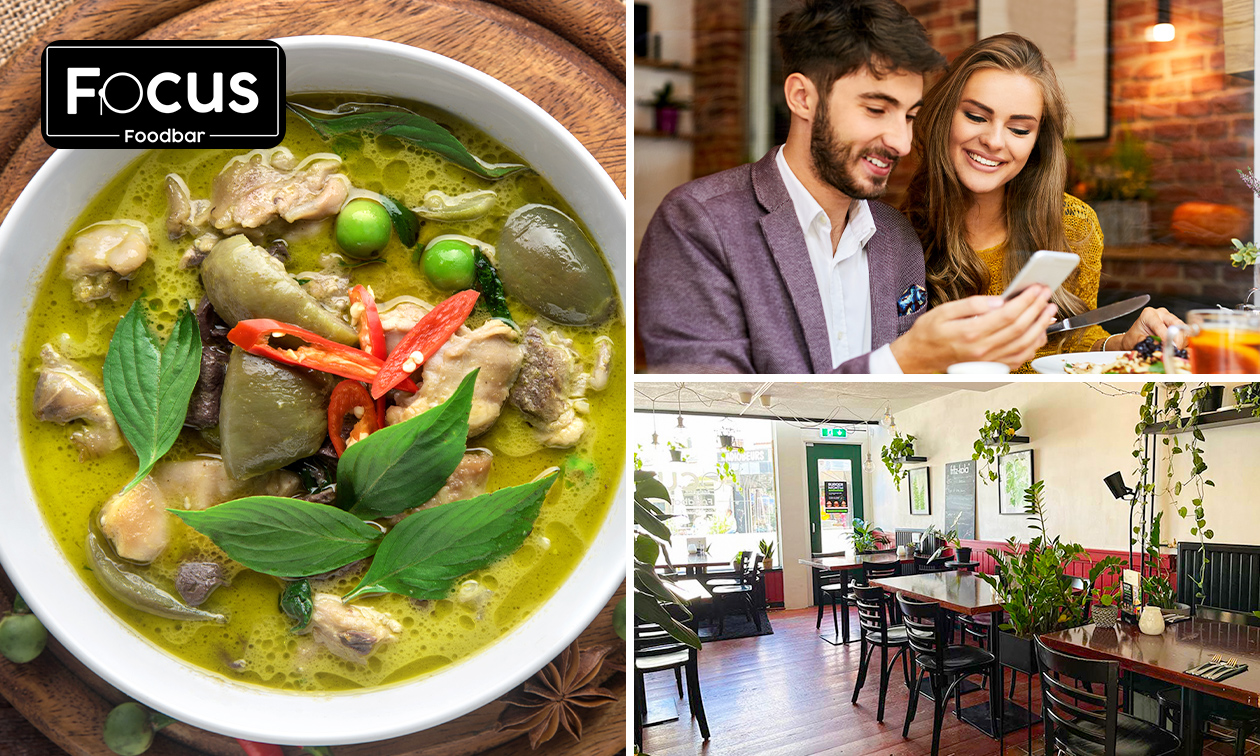 Focus Foodbar, Vegan 3-gangen keuzediner van Focus Foodbar bespaar 46% ...