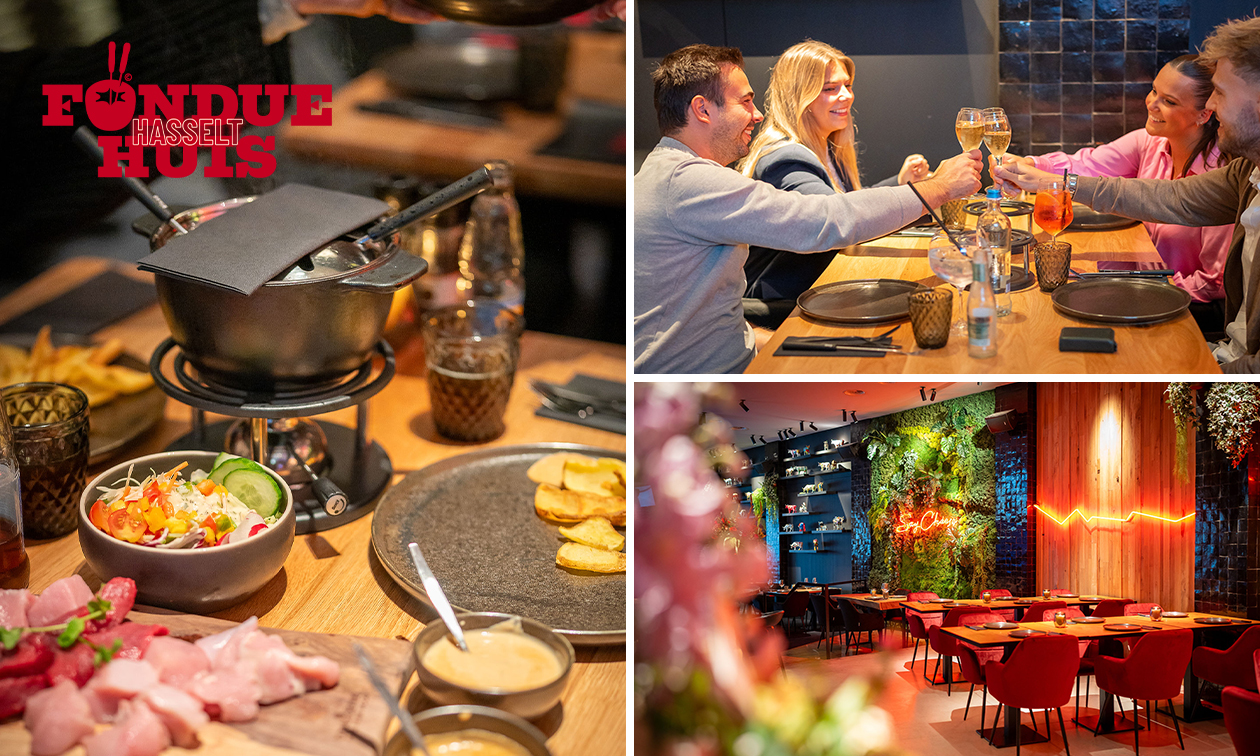 Fonduehuis Hasselt, All-You-Can-Eat kaas- of vleesfondue in hartje ...