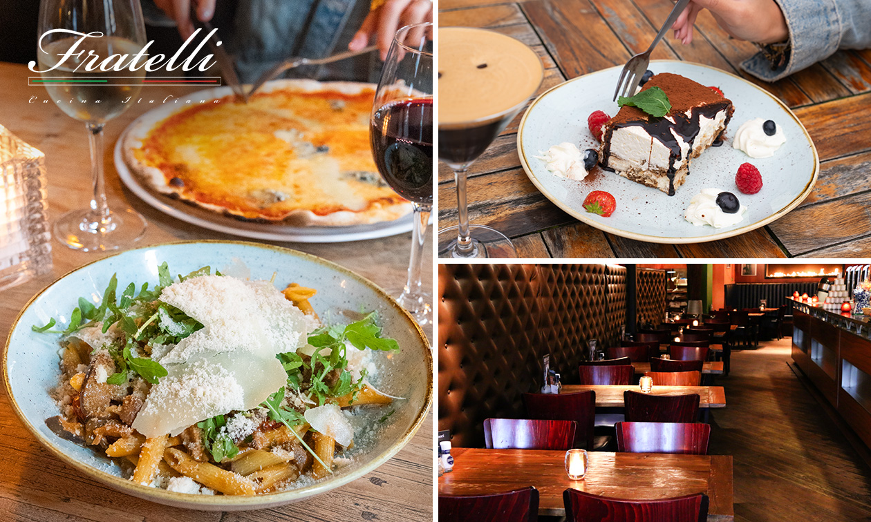 Fratelli Delft, Italiaans 3-gangendiner bij Fratelli in hartje Delft ...