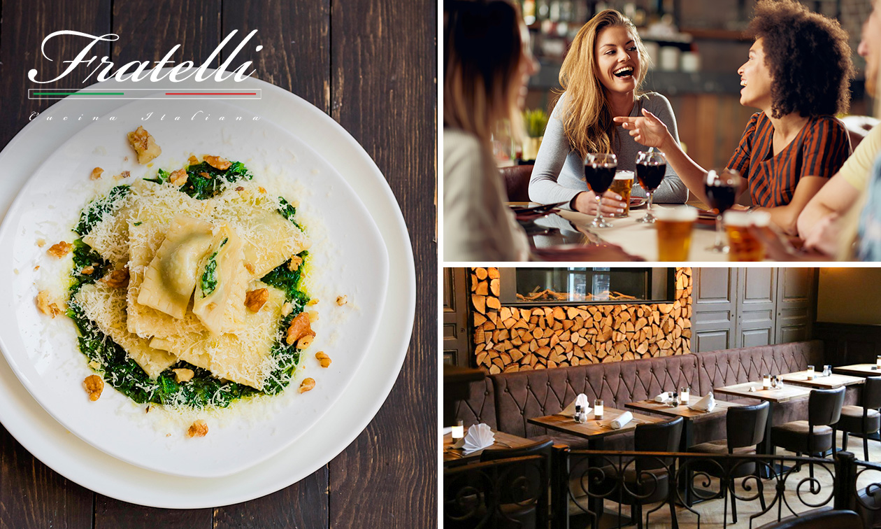 Fratelli Pijnacker, Italiaanse 3-gangendiner bij Fratelli Pijnacker ...