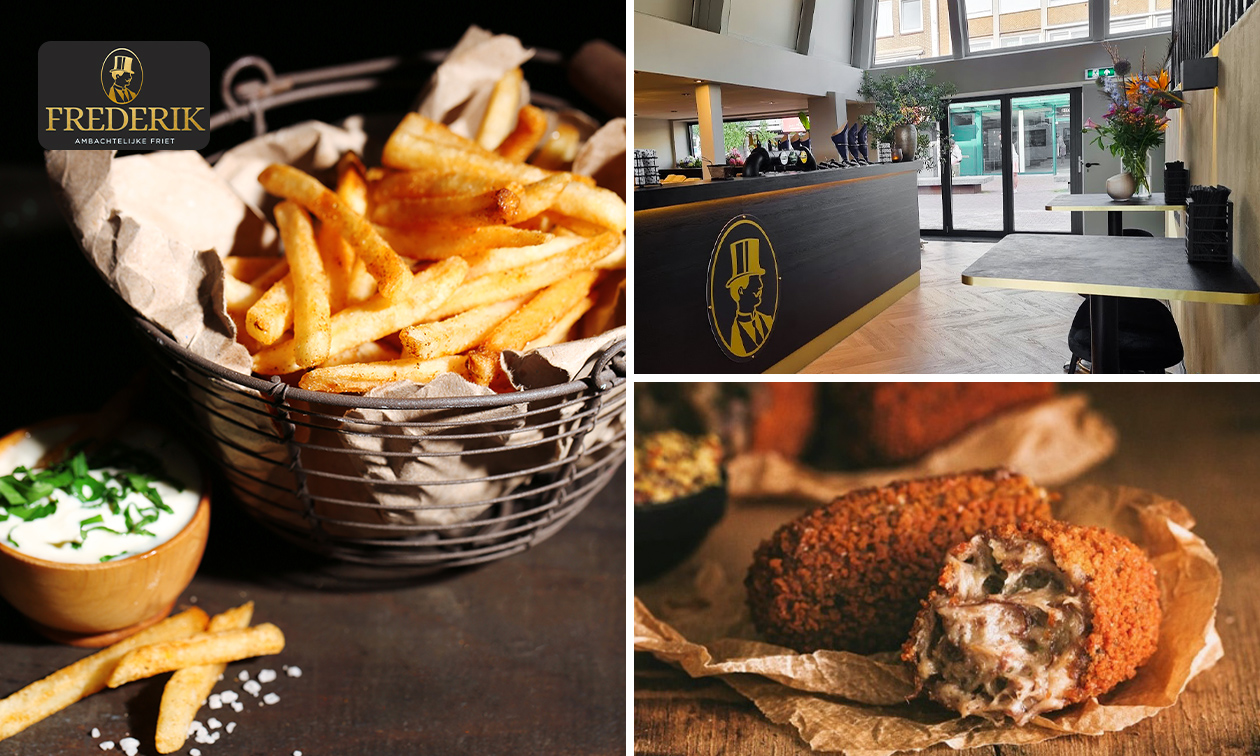 Frederik Ambachtelijke Friet, Familiezak verse friet + snacks en sauzen ...