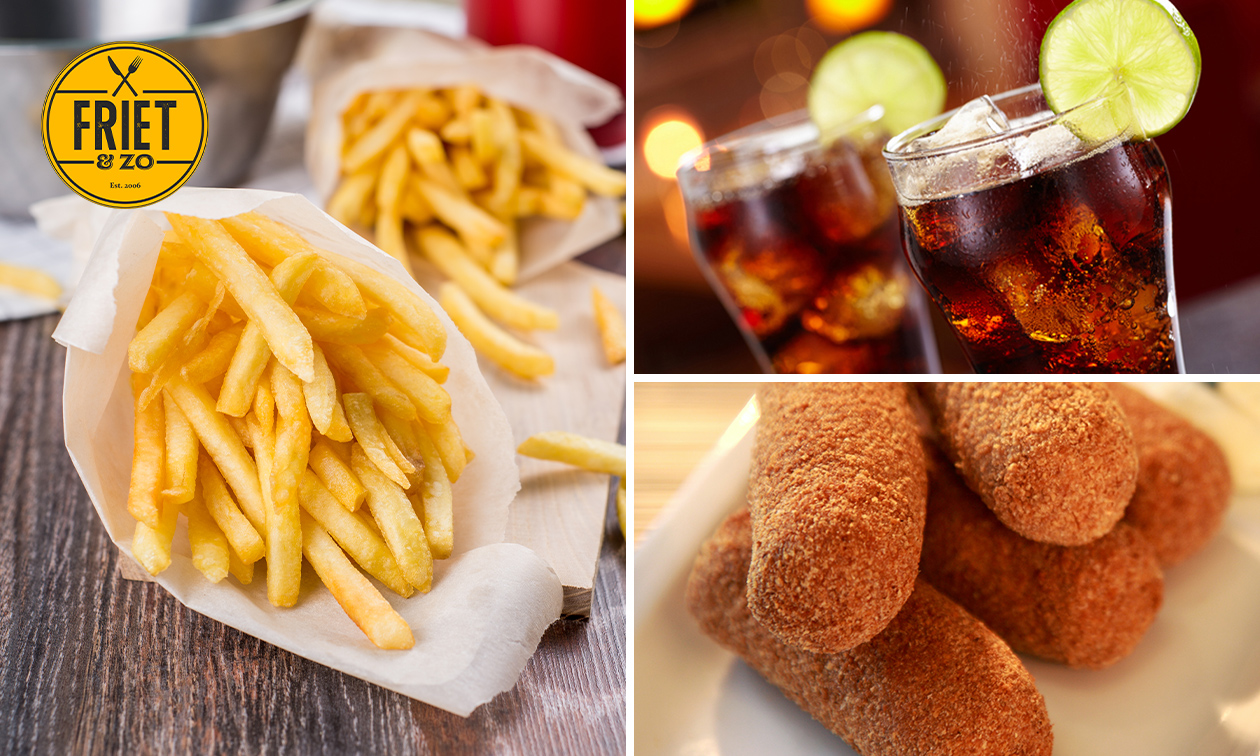 Friet & Zo, Friet + snack + frisdrank bij Friet & Zo bespaar 40% in ...