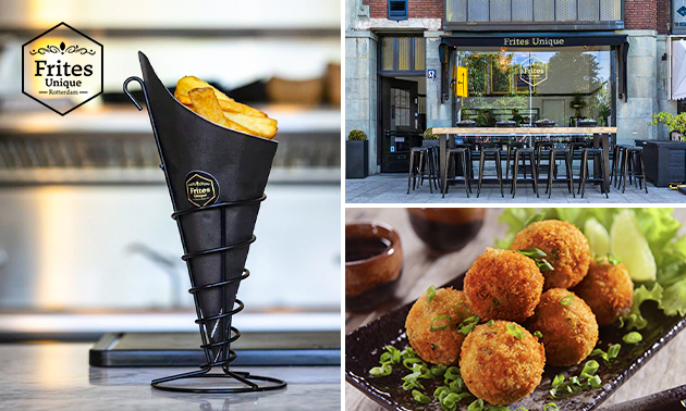 Frites Unique, High friet met onbeperkt friet bij Frites Unique bespaar ...