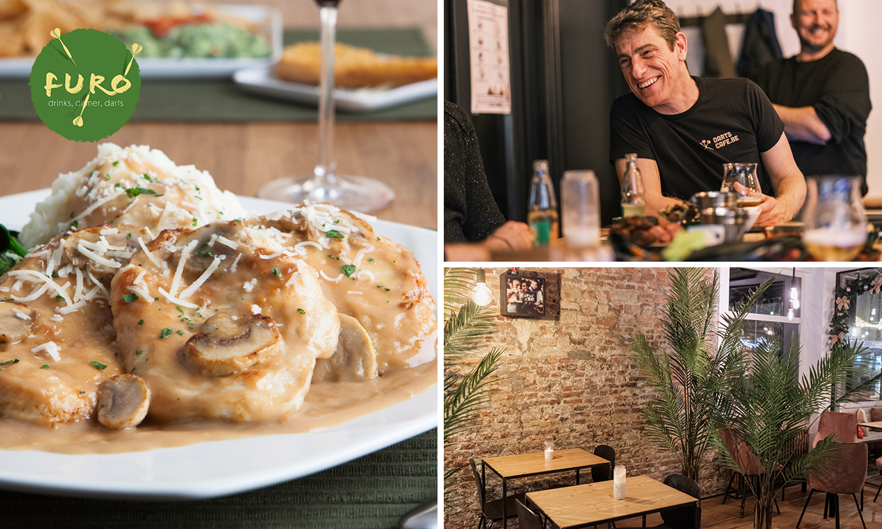 FURO, 3-gangen keuzediner bij FURO Spare 40% in Mechelen mit Uit eten in de buurt