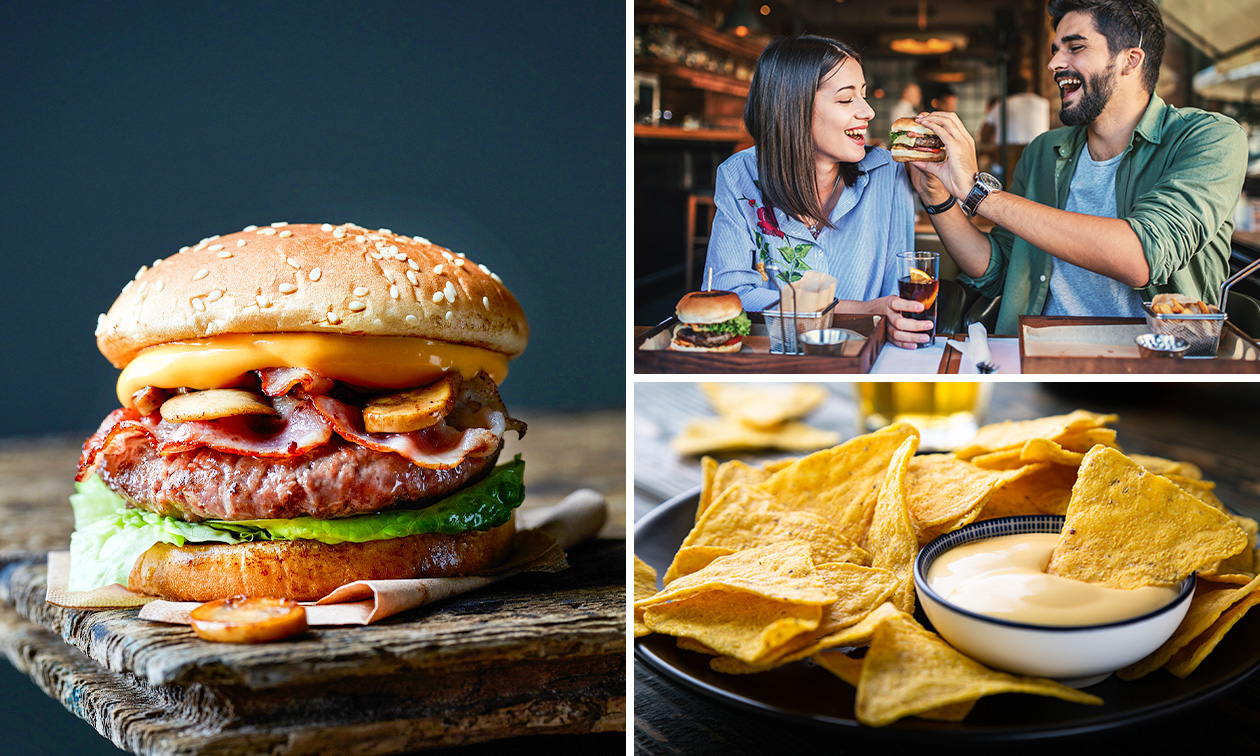 GADSBY BURGERS, Menu burger en 3 services + café bespaar 30% in Namur ...