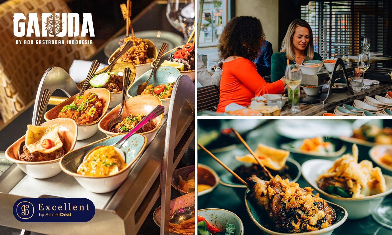 Garuda by Ron Gastrobar Indonesia, Indonesische rijsttafel + dessert ...