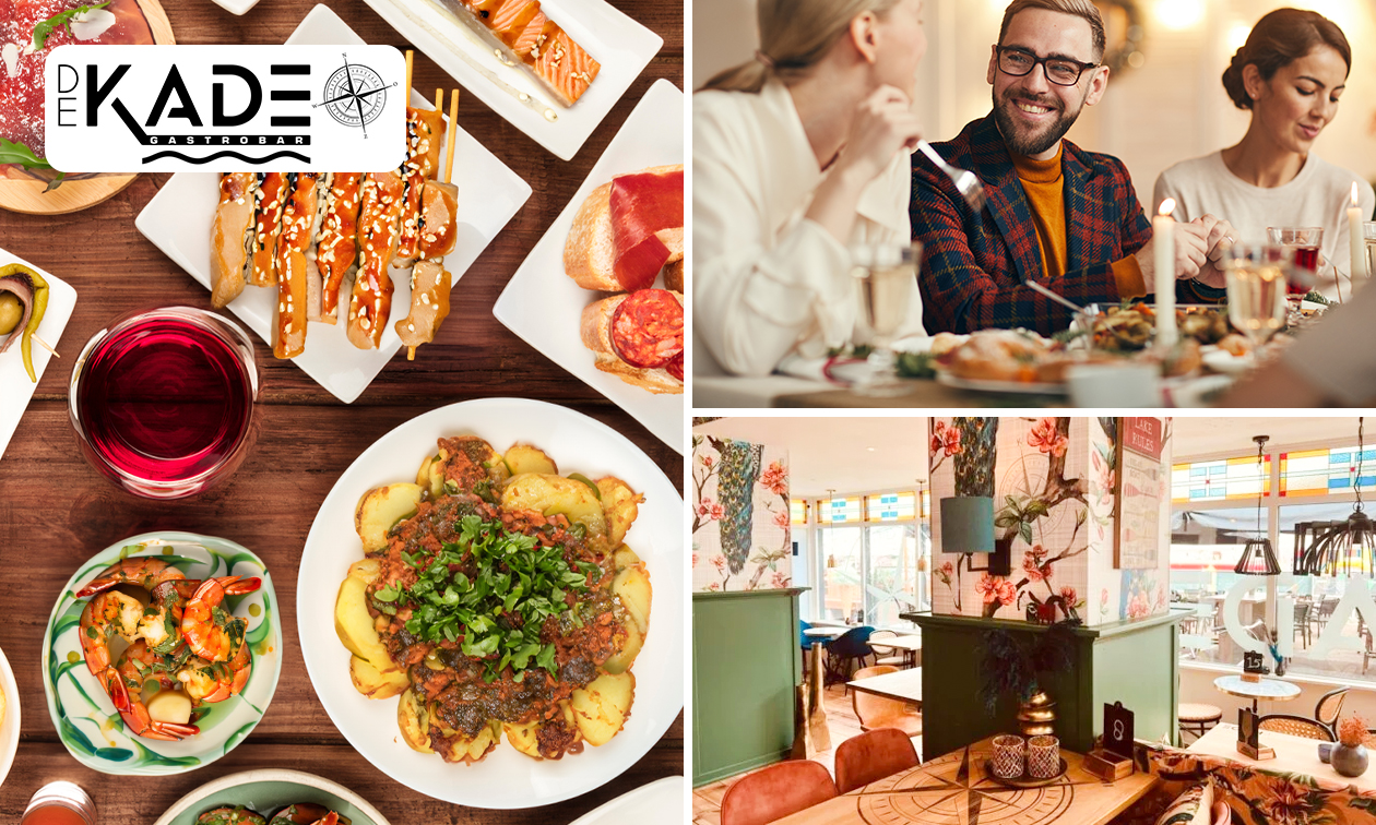 Gastrobar De Kade Nijmegen, 3-gangen shared dining-diner bij Gastrobar ...