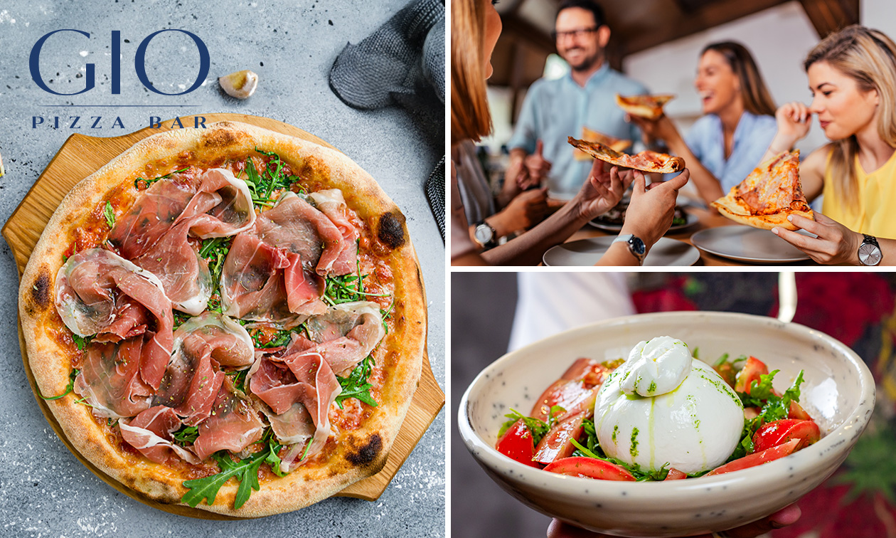 Gio Pizza Bar, Italiaans 3-gangen keuzediner in hartje Antwerpen Spare ...