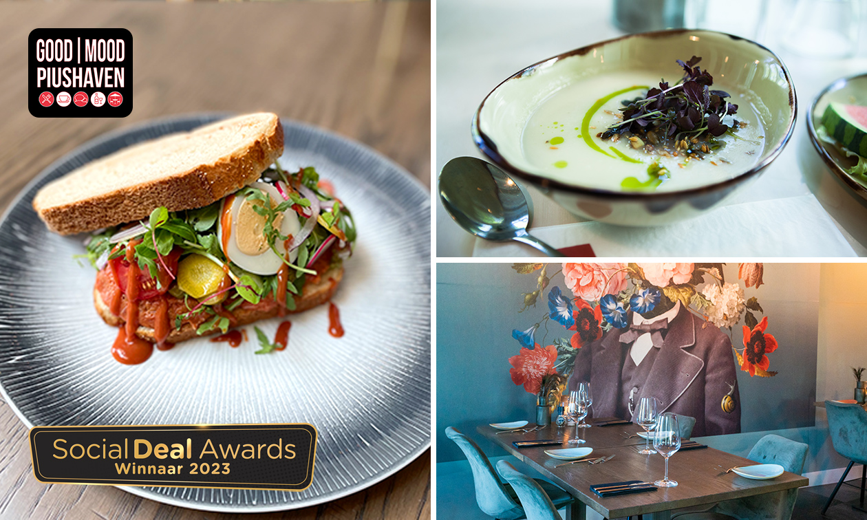 Good Mood, 2-gangen keuzelunch bij Good Mood bespaar 36% in Tilburg via ...