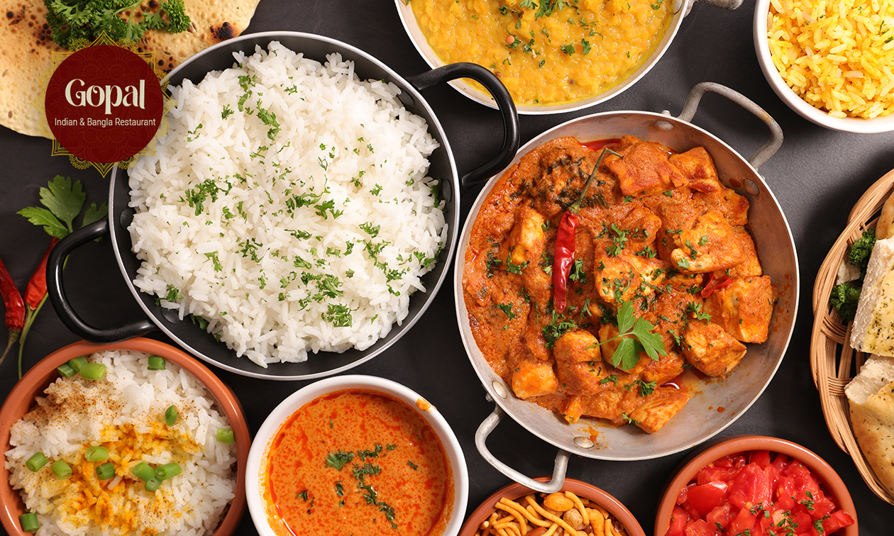 Gopal, Indiaas 2- of 3-gangendiner à la carte bij Gopal bespaar 38% in ...