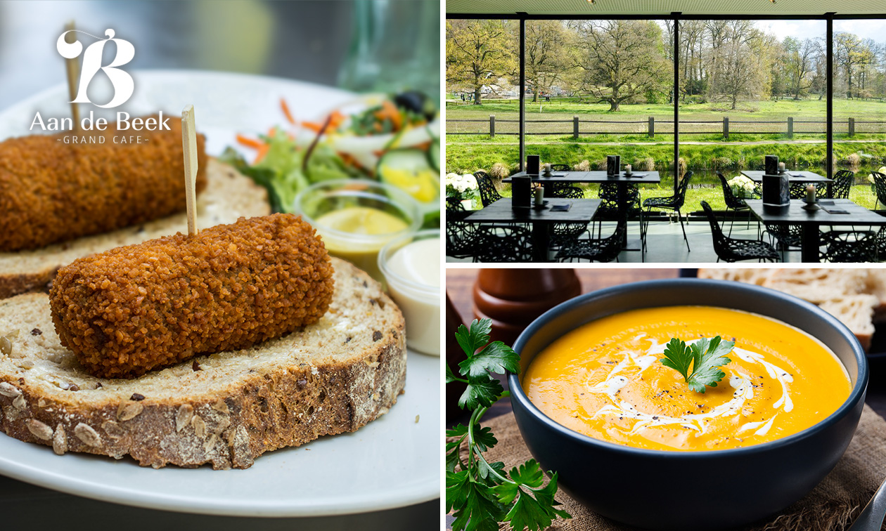 Grand Café Aan de Beek, Lunchplank bij Grand Café Aan de Beek bespaar ...
