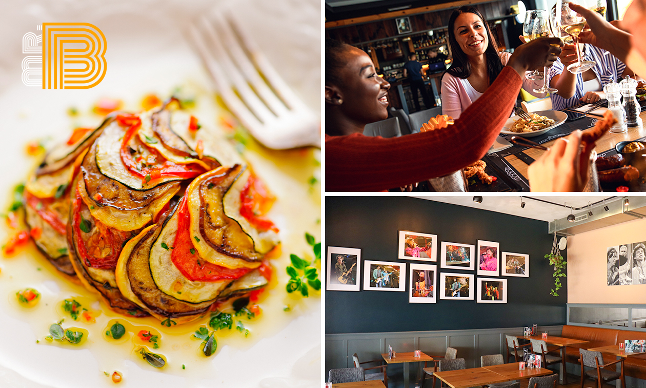 Grand Café Mr. Bakels, 3- of 4-gangendiner à la carte bij Grand Café Mr ...