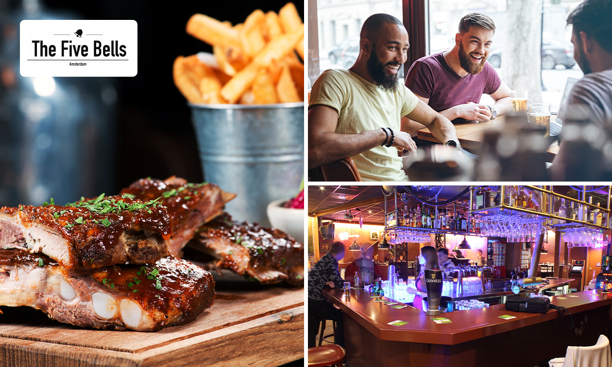 Grand Café The Five Bells, All-You-Can-Eat spareribs bij The Five Bells ...