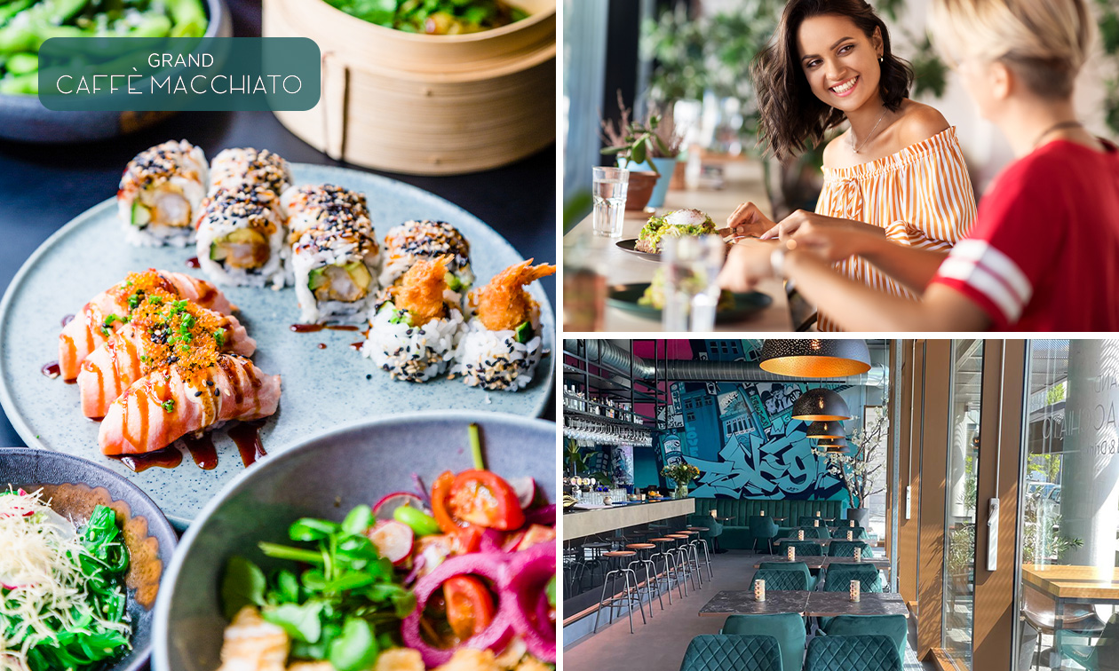 Grand Caffè Macchiato, 3-gangendiner à la carte in Hoofddorp Spare 34% ...