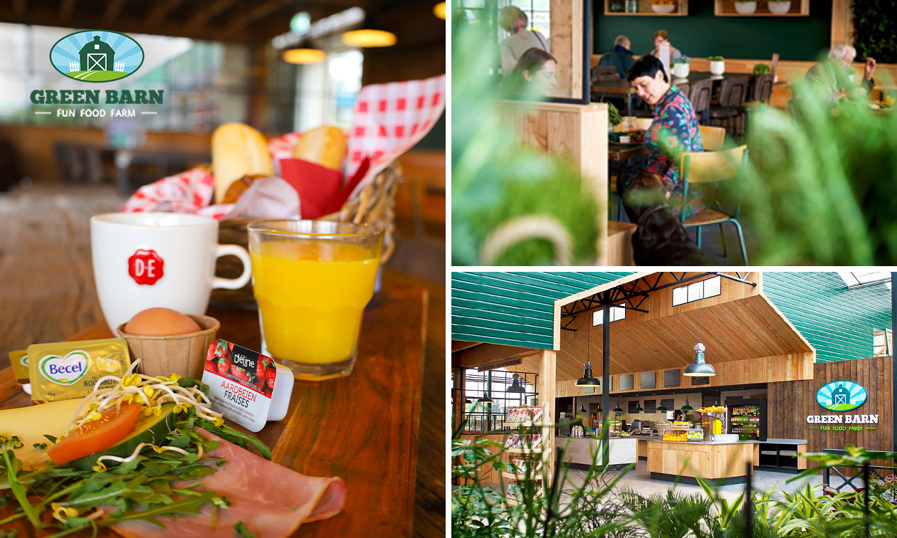 Green Barn, Ontbijt + jus d'orange bij Green Barn bespaar 37% in Noord ...