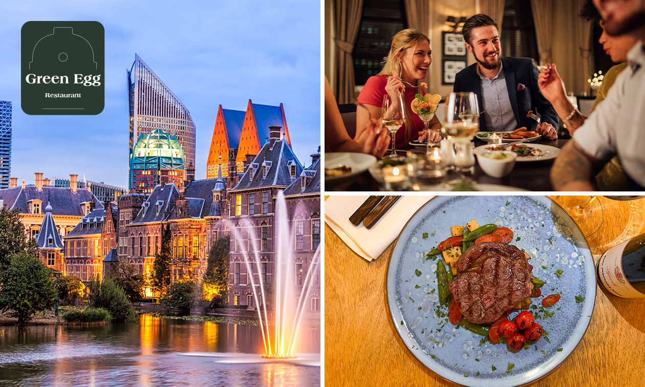 Green Egg Restaurant, 3-gangen keuzediner bij Green Egg Restaurant ...