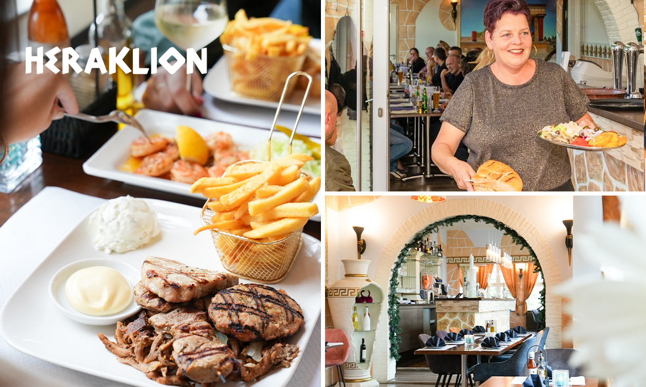 Grieks Restaurant Heraklion, All-You-Can-Eat + dessert bij Grieks ...
