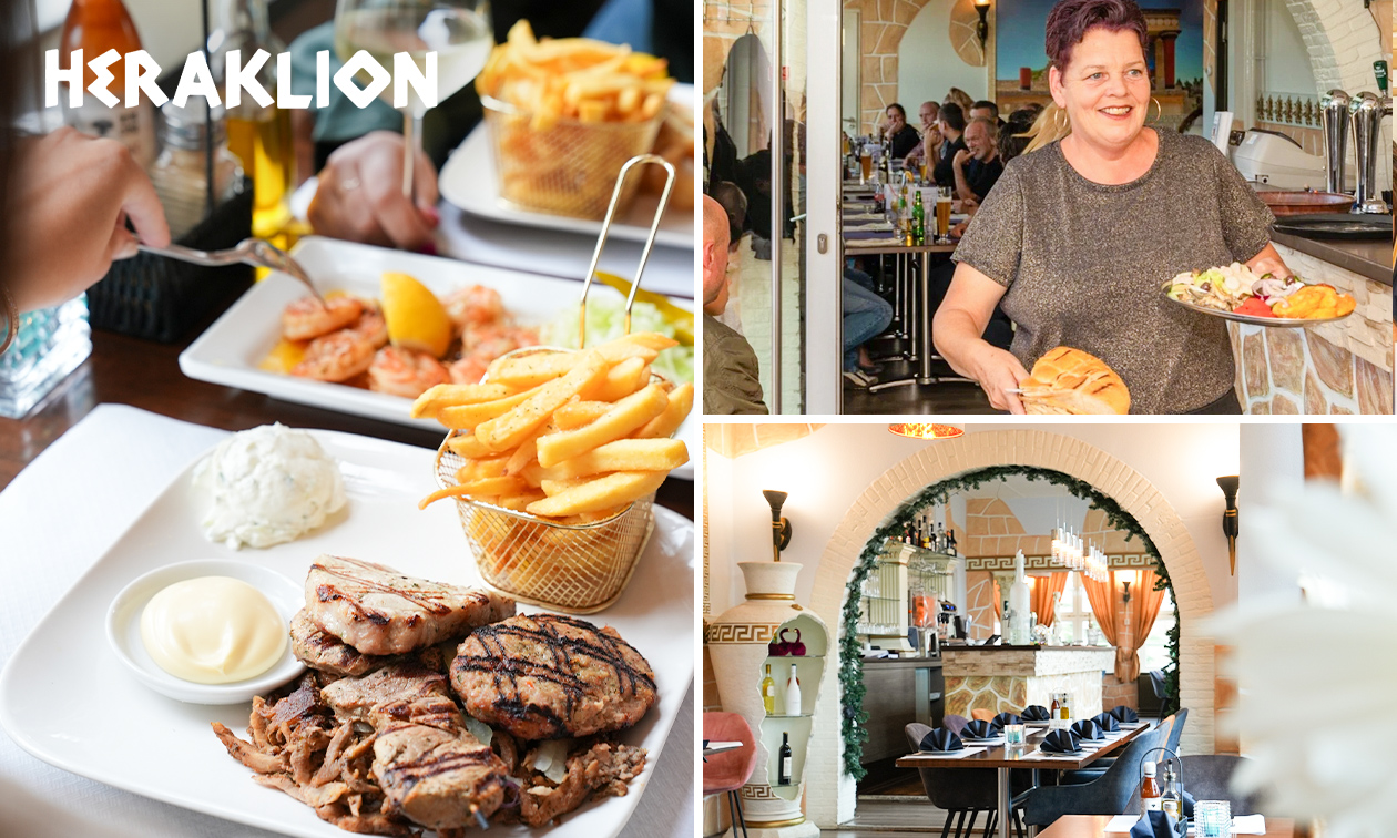 Grieks Restaurant Heraklion, Grieks 3-gangen keuzediner bij Heraklion ...