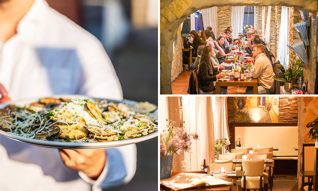 Grieks Restaurant Mylos, 2- of 3-gangen Griekse shared proeverijlunch ...