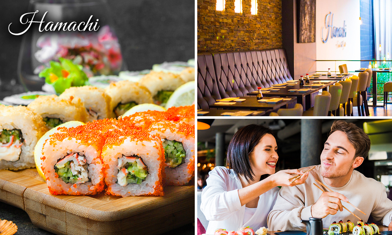 Hamachi, All-You-Can-Eat-diner (2,5 uur) + cocktail bij Hamachi bespaar ...