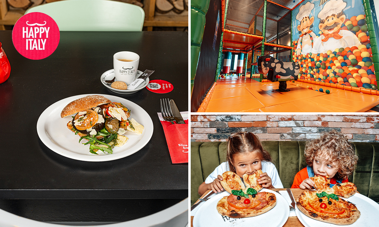 Happy Italy Rotterdam Binnenrotte, Lunch met broodje + drankje of ...