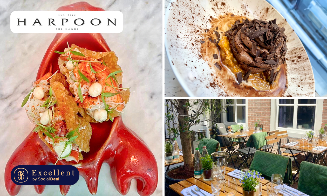Harpoon, 3-, 4- of 5-gangendiner à la carte + glas cava bij Harpoon ...