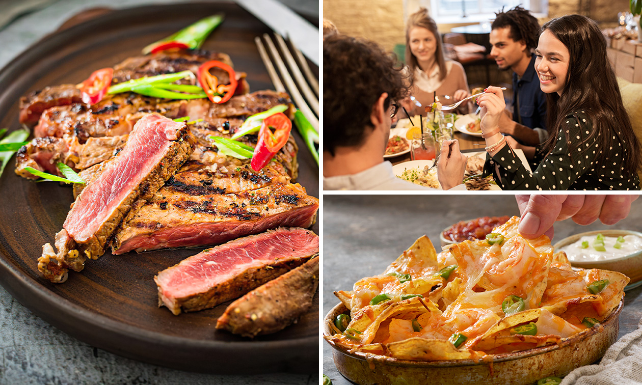 Hashtag Grill, 3-gangendiner à la carte bespaar 36% in Amsterdam via ...