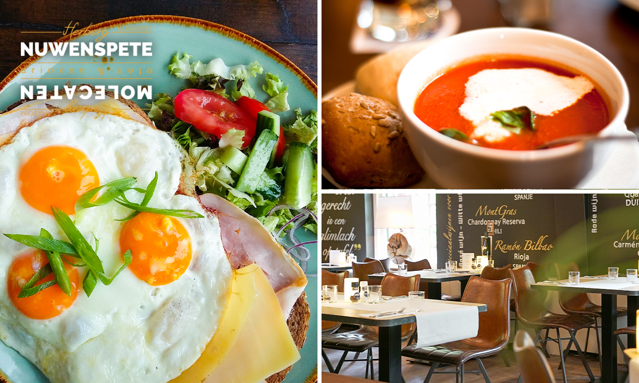 Herberg Nuwenspete, 2-gangen keuzelunch bij Herberg Nuwenspete bespaar ...