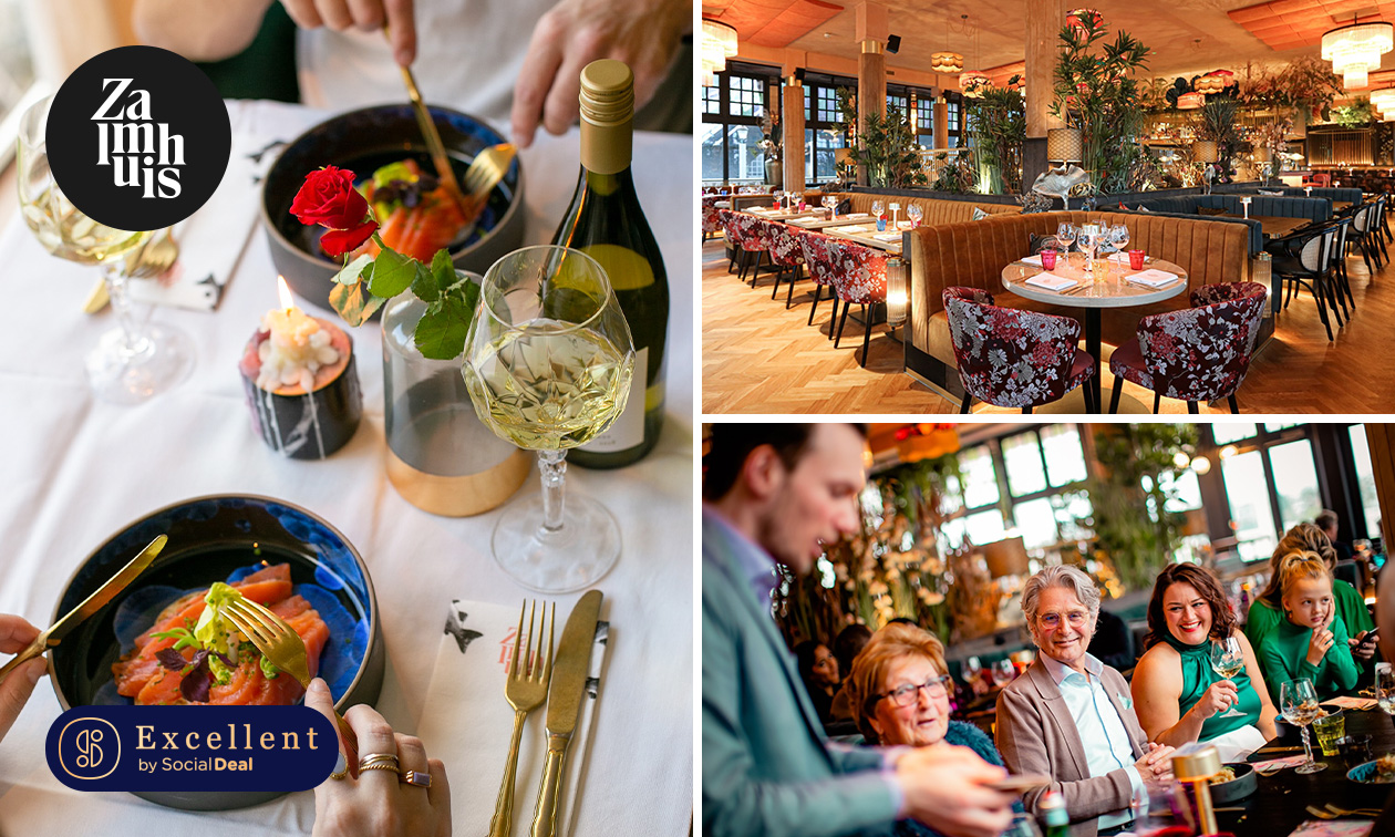 Het Zalmhuis, 3-, 4- of 5-gangendiner van de chef bij Het Zalmhuis ...