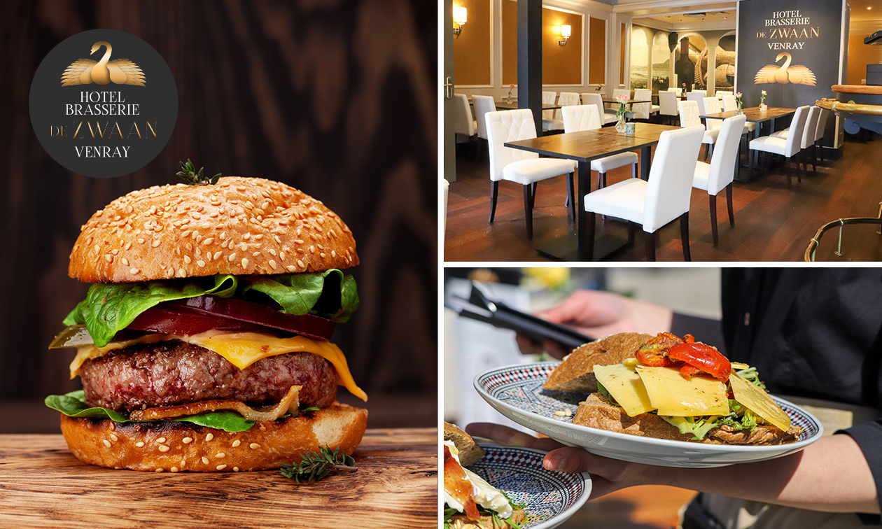 Hotel & Brasserie de Zwaan, 2-gangen keuzelunch bij Brasserie de Zwaan ...