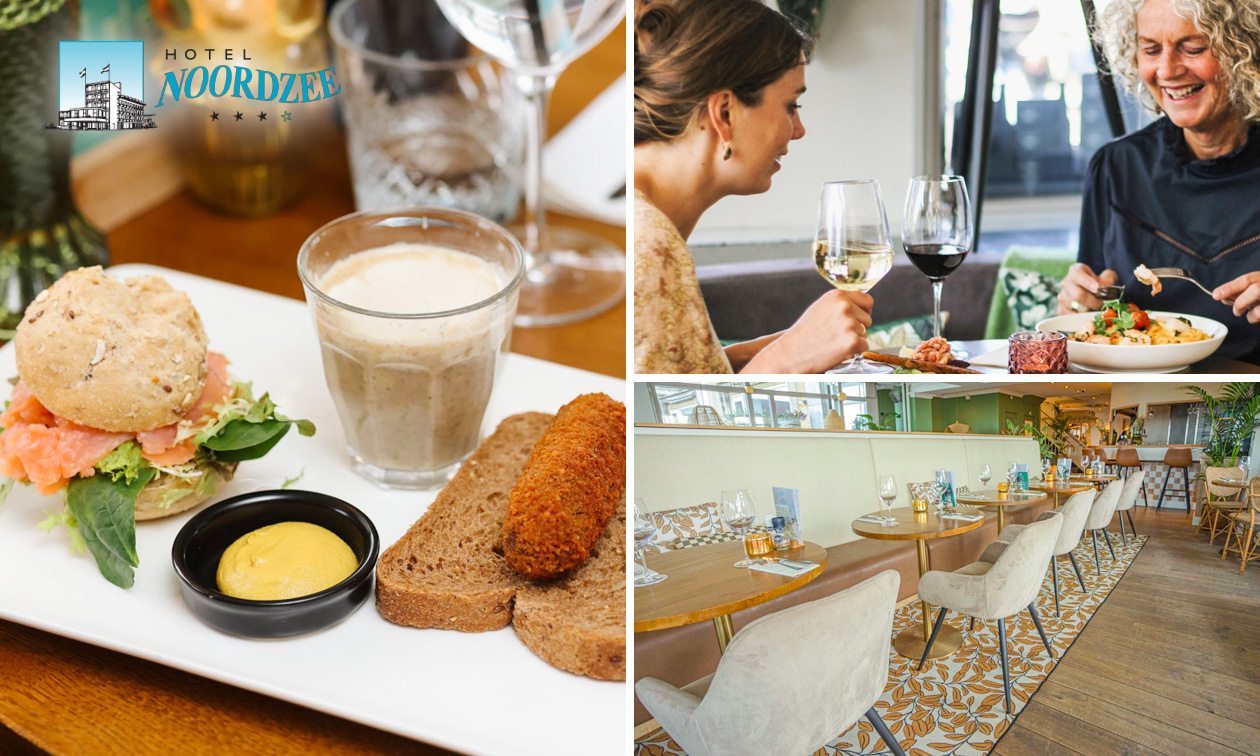 Hotel Noordzee Katwijk, 2-gangen keuzelunch in Katwijk aan Zee bespaar ...
