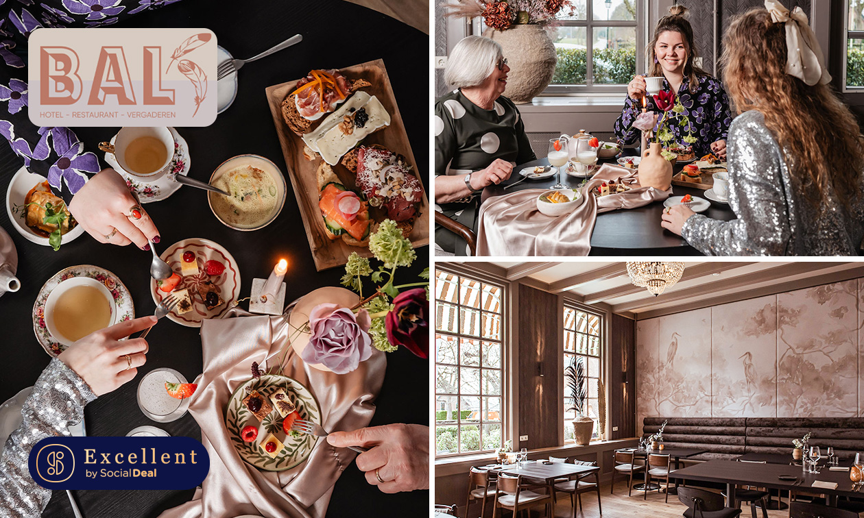 Hotel-Restaurant BAL, Luxe high tea + glas bubbels bij Hotel-Restaurant ...
