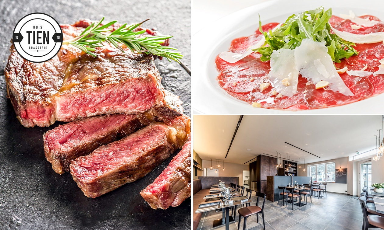 Huis 10, 3-gangendiner of -lunch à la carte Spare 47% in Gent mit Uit eten in de buurt