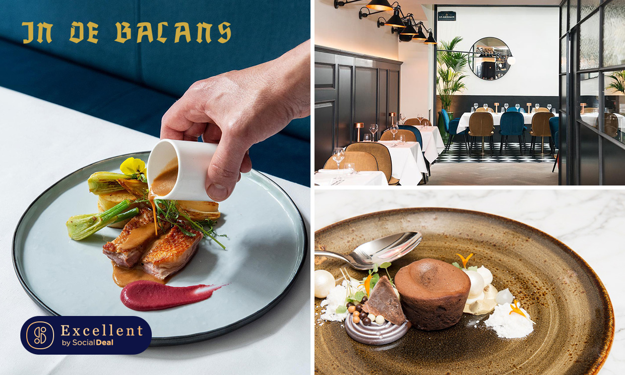 In de Balans, 5- of 6-gangenlunch of -diner bij In de Balans in hartje ...