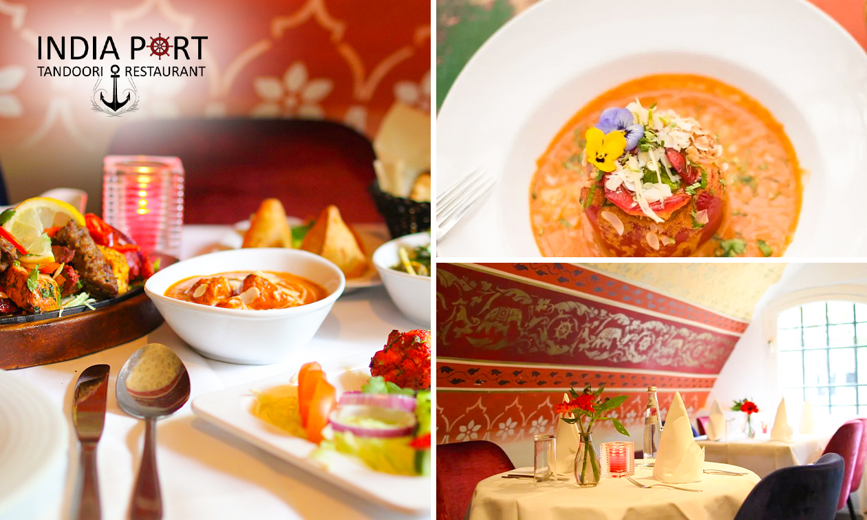 India Port, Indiaas 4-gangen keuzediner bij India Port Spare 29% in ...