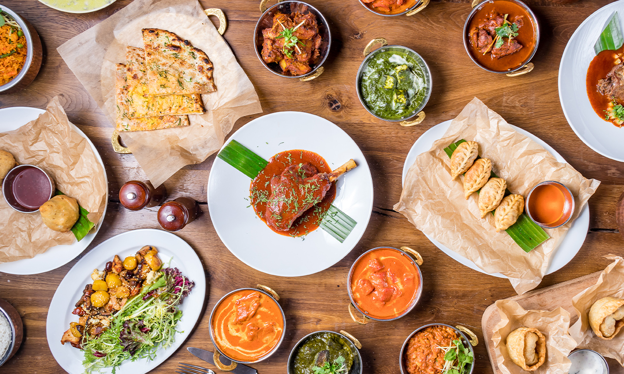 Indiaas en Nepalees Restaurant Mantra, 3-gangendiner in het centrum van ...