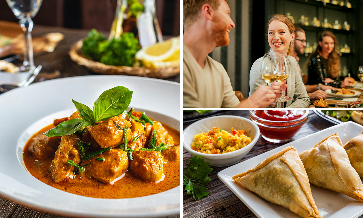 Indian Royal Food, Indisch 3-gangendiner à la carte bij Indian Royal ...