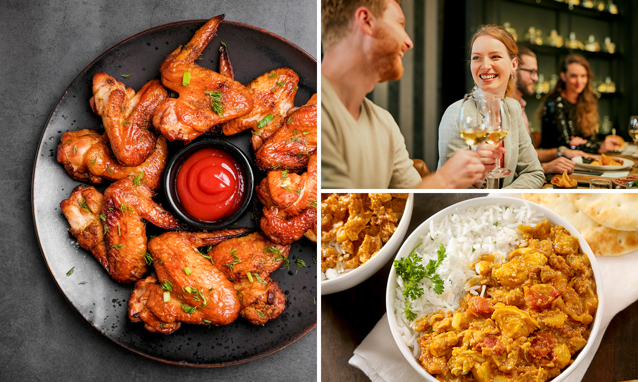 Indian Royal Food, Indiaas 2-gangendiner à la carte bij Indian Royal ...