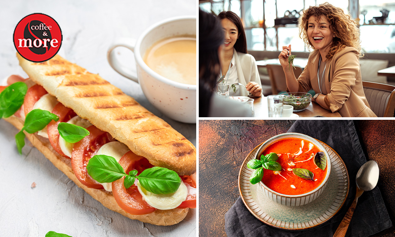 Intersport Café by Coffee & More, 3-gangenlunch à la carte bij Coffee ...