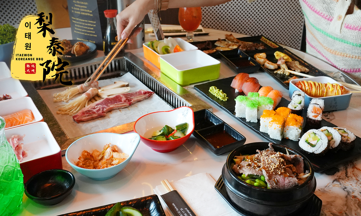 Itaewon, All-You-Can-Eat Koreaanse barbecue en sushi bij Itaewon in ...