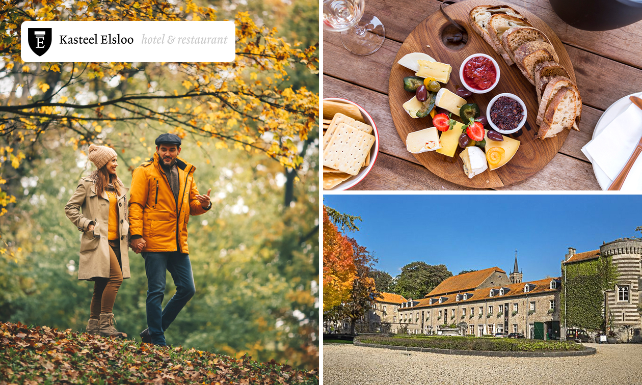 Kasteel Elsloo, Wandelarrangement incl. soep, borrelplank of hoofdgerecht bespaar 27% in Sittard ...