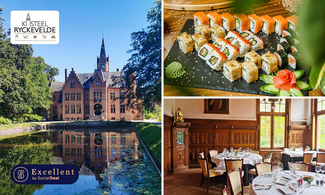 Kasteel Ryckevelde Restaurant, 4-gangendiner tijdens thema-avond bij ...