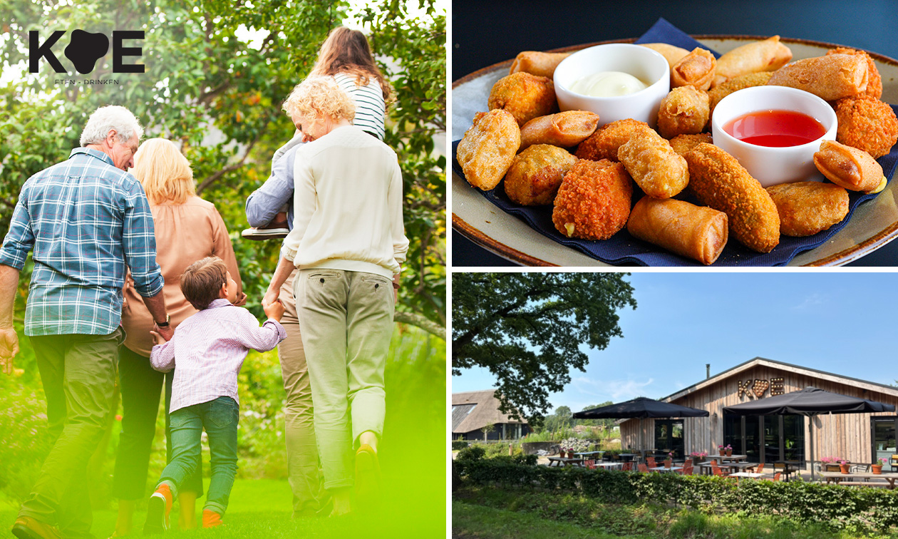 KOE, Wandelarrangement incl. warme drank + gebak + bittergarnituur bij KOE Spare 43% in Ede ...